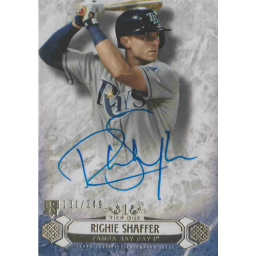2016 Topps Tier One Baseball Card Product Info and Checklist