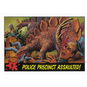 1988 Topps Dinosaurs Attack Checklist - Hero Habit