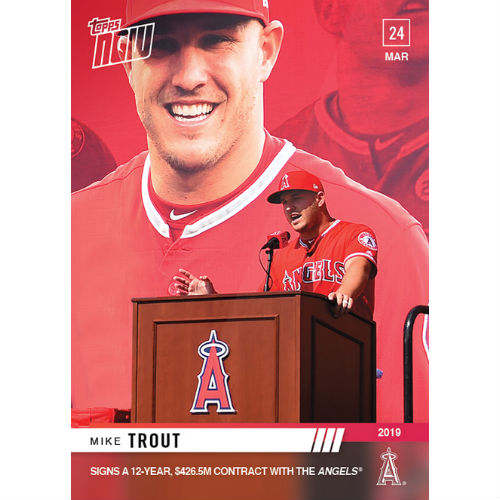 2019 Topps Now Baseball Card Checklist and Product Info