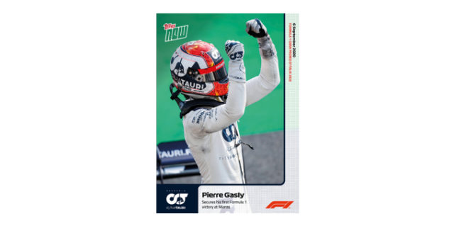 2020 Topps Now Formula 1 trading card checklist - Hero Habit