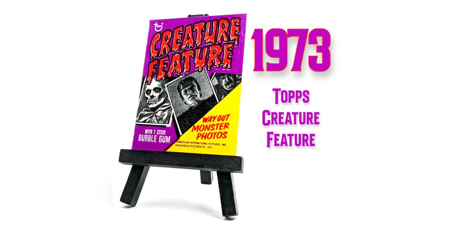 1973 Topps Creature Feature trading card art - Hero Habit