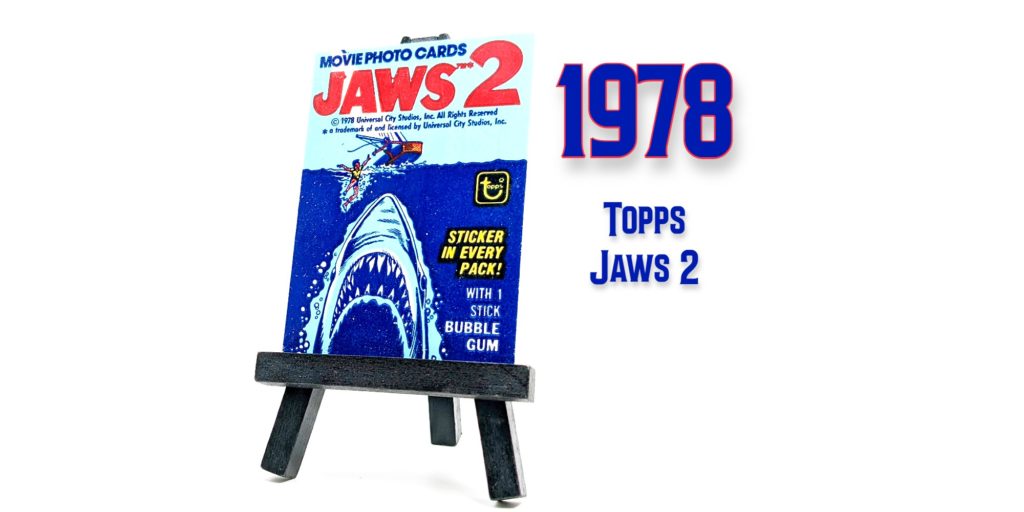 1978 Topps Jaws 2 trading card art - Hero Habit
